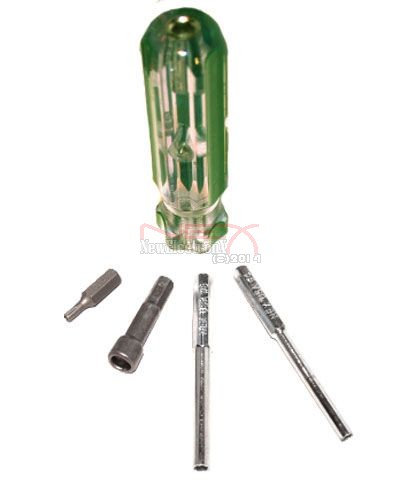 Gamebit 4.5mm Gamebits 3.8mm Oval Pan Head Reverse Torx Bit Set